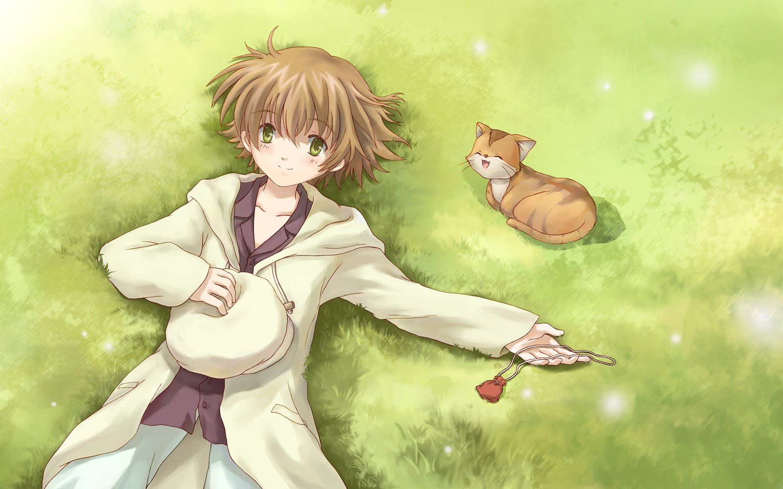 Download Katsuki Shima Anime Clannad Wallpaper