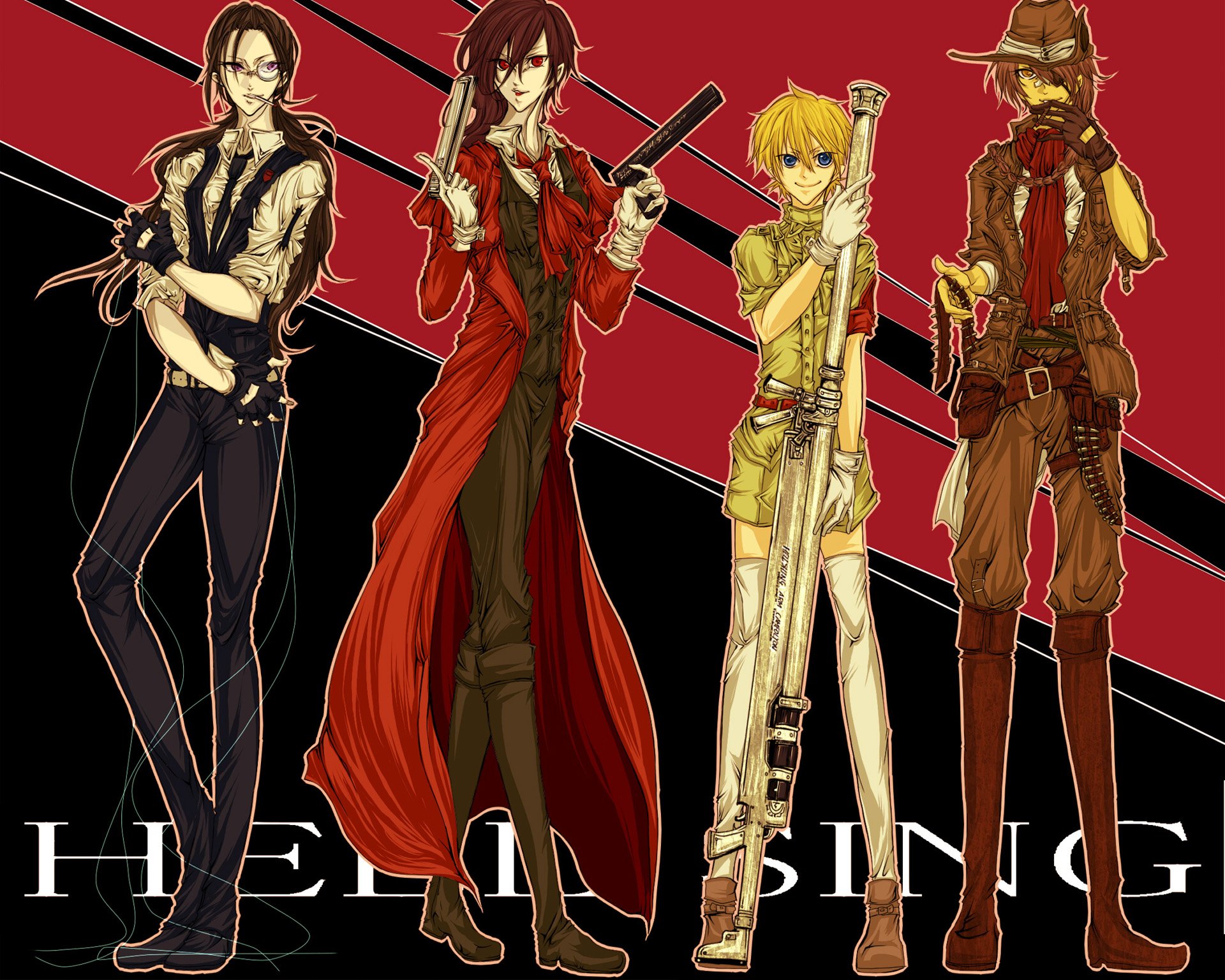 Download Anime Hellsing HD Wallpaper