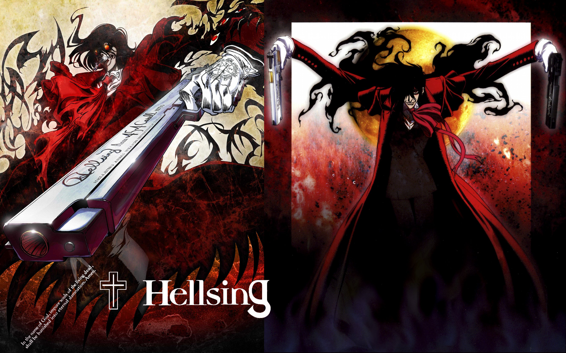 Download Anime Hellsing HD Wallpaper | 1920x1200 | Wallpaper Abyss