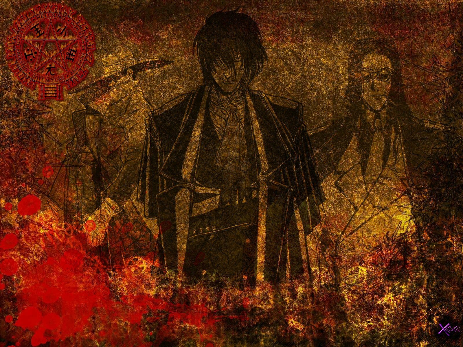 Hellsing: Crimson Requiem — HD Wallpaper | 1600x1200 | Wallpaper Abyss