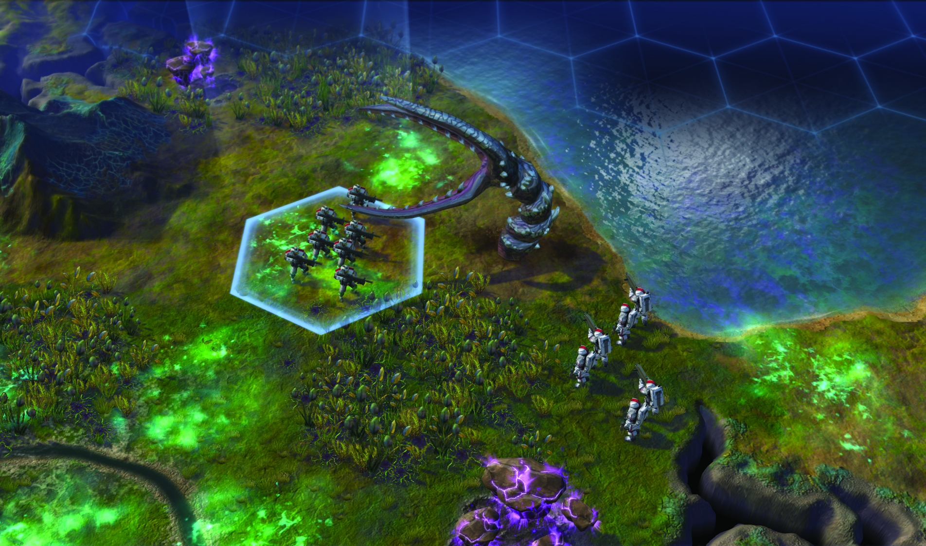 Civilization Beyond Earth Fantasy Landscape - HD Wallpaper