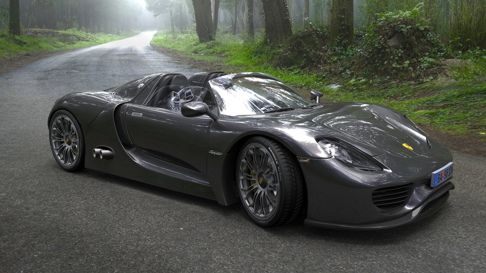 Download Vehicle Porsche 918 Spyder HD Wallpaper