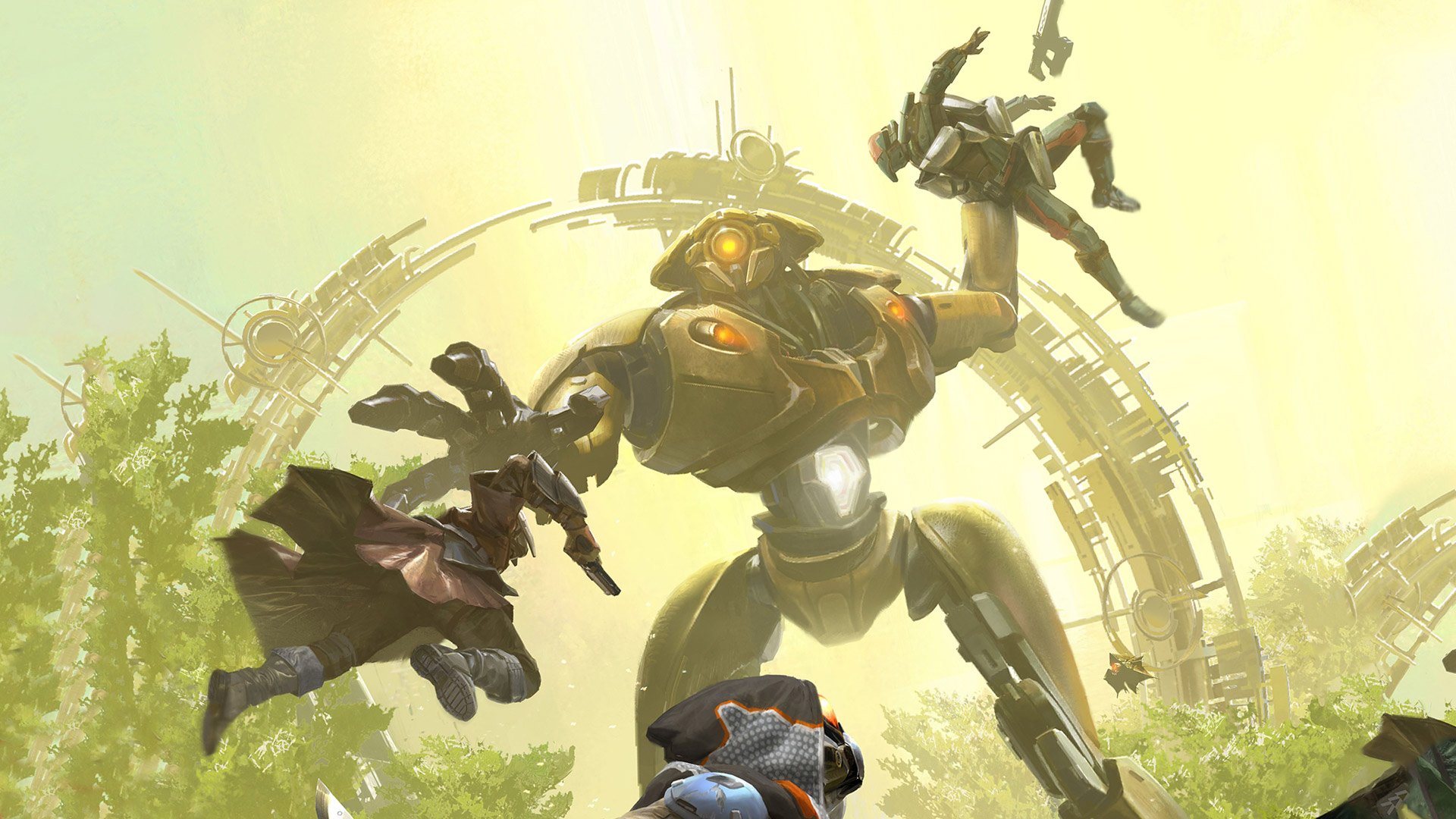 Destiny HD Wallpaper: Epic Battle in a Futuristic World