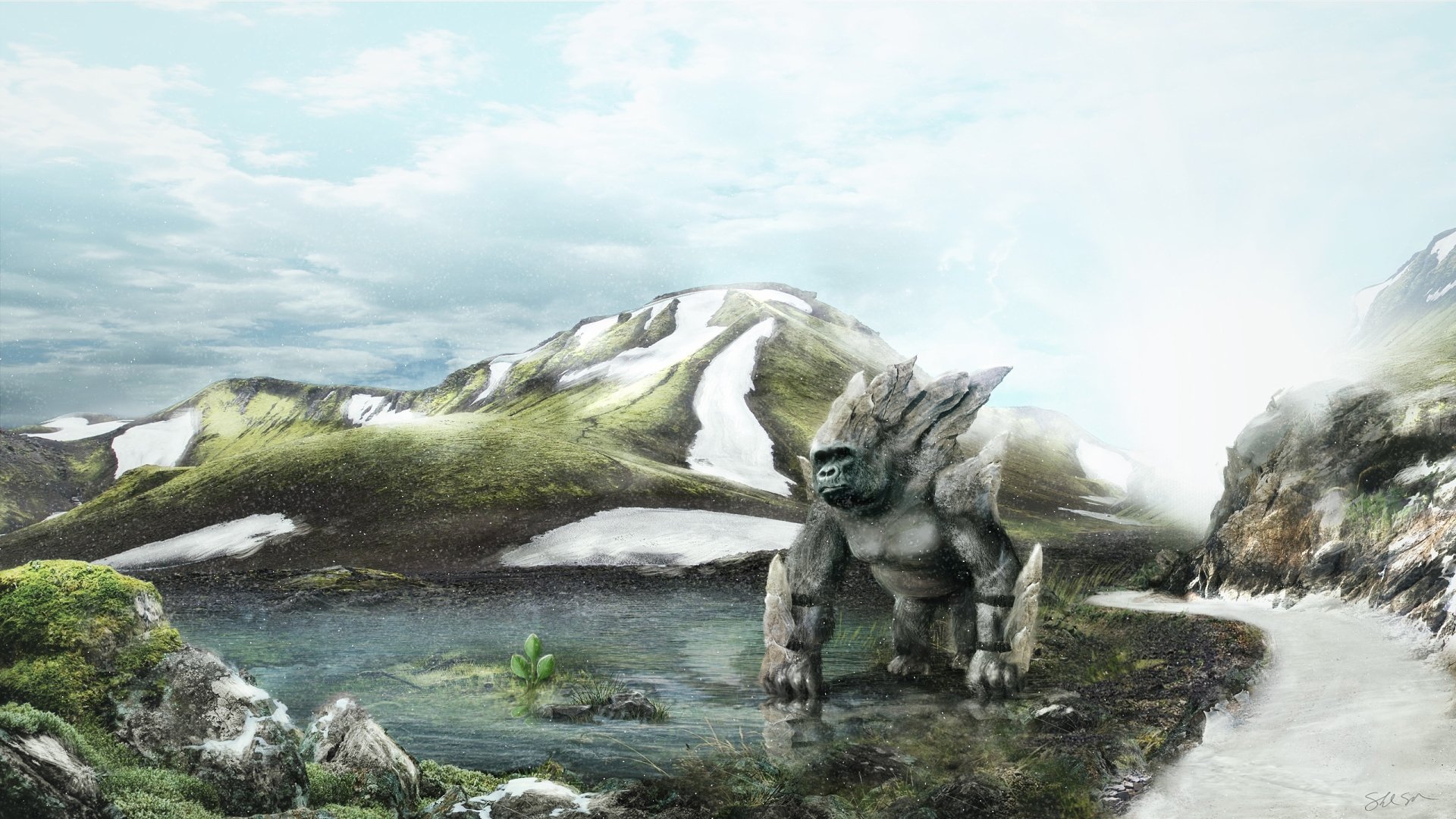 Sheldon The Dinosaur Wallpaper