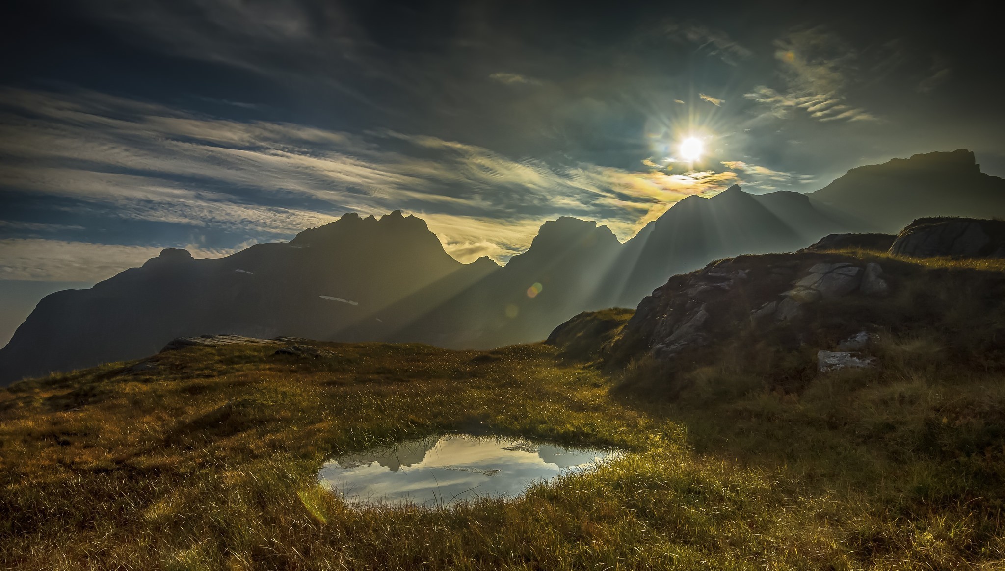 Sunbeam Wallpaper Background