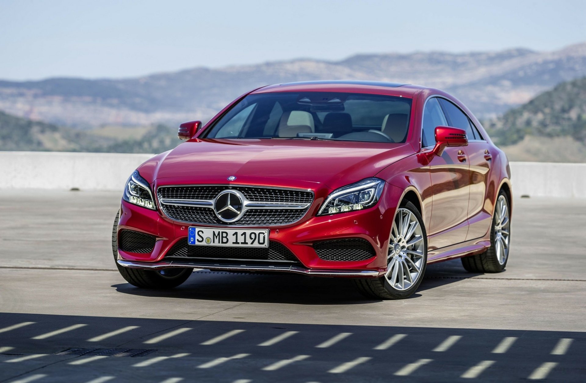 Download Mercedes-Benz Vehicle Mercedes-Benz CLS-Class HD Wallpaper