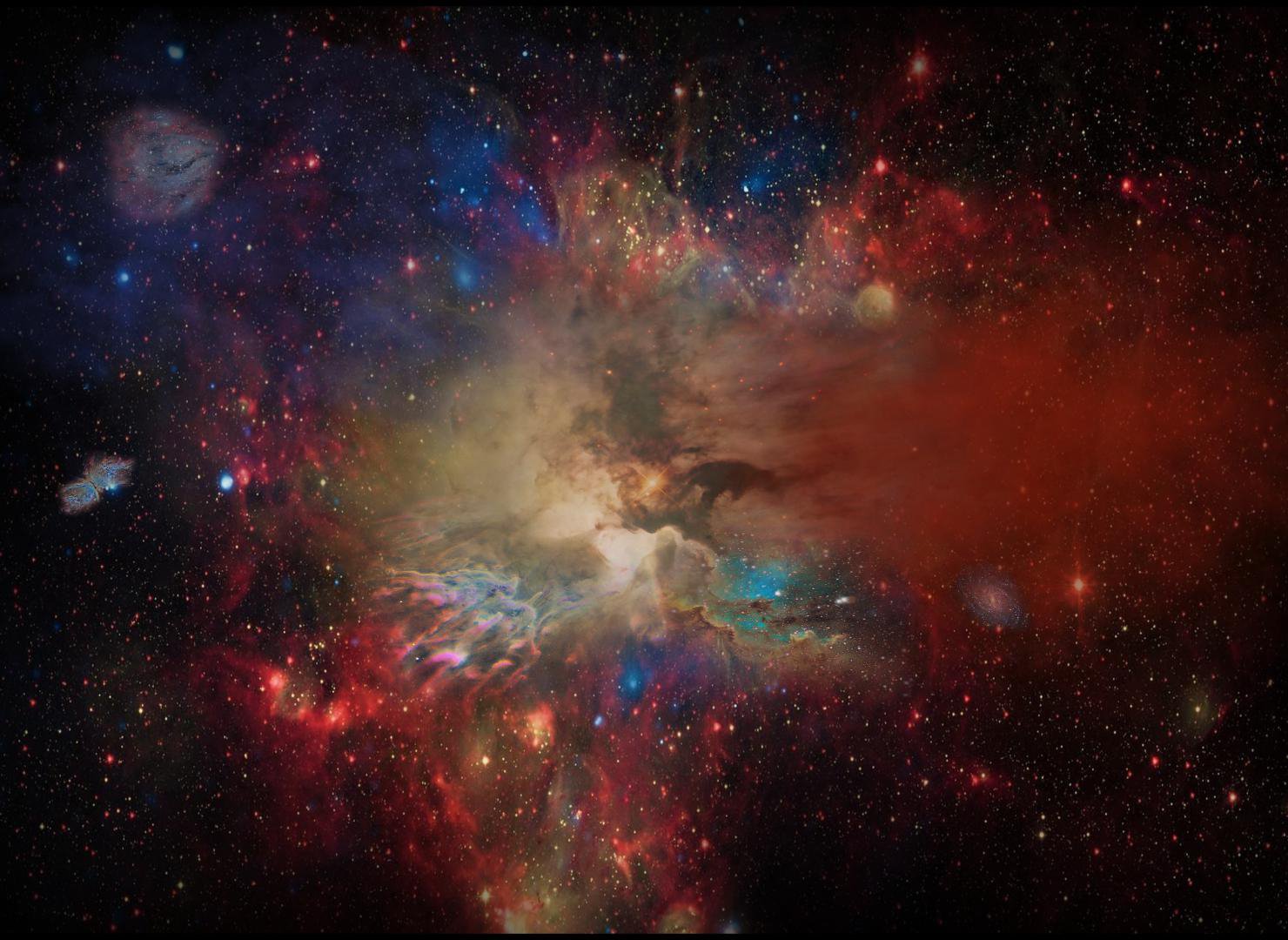 Space Nebula by dazholmes