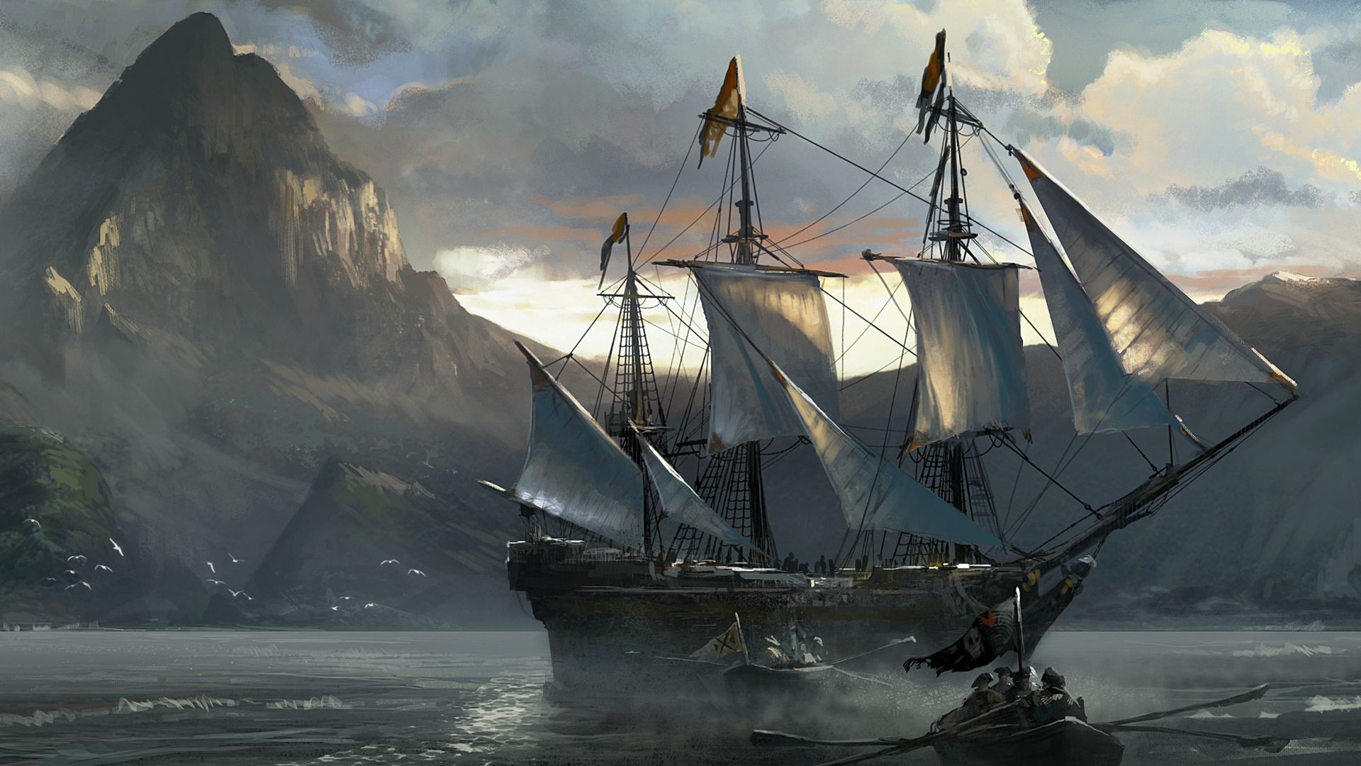 Download Video Game Assassin's Creed IV: Black Flag HD Wallpaper