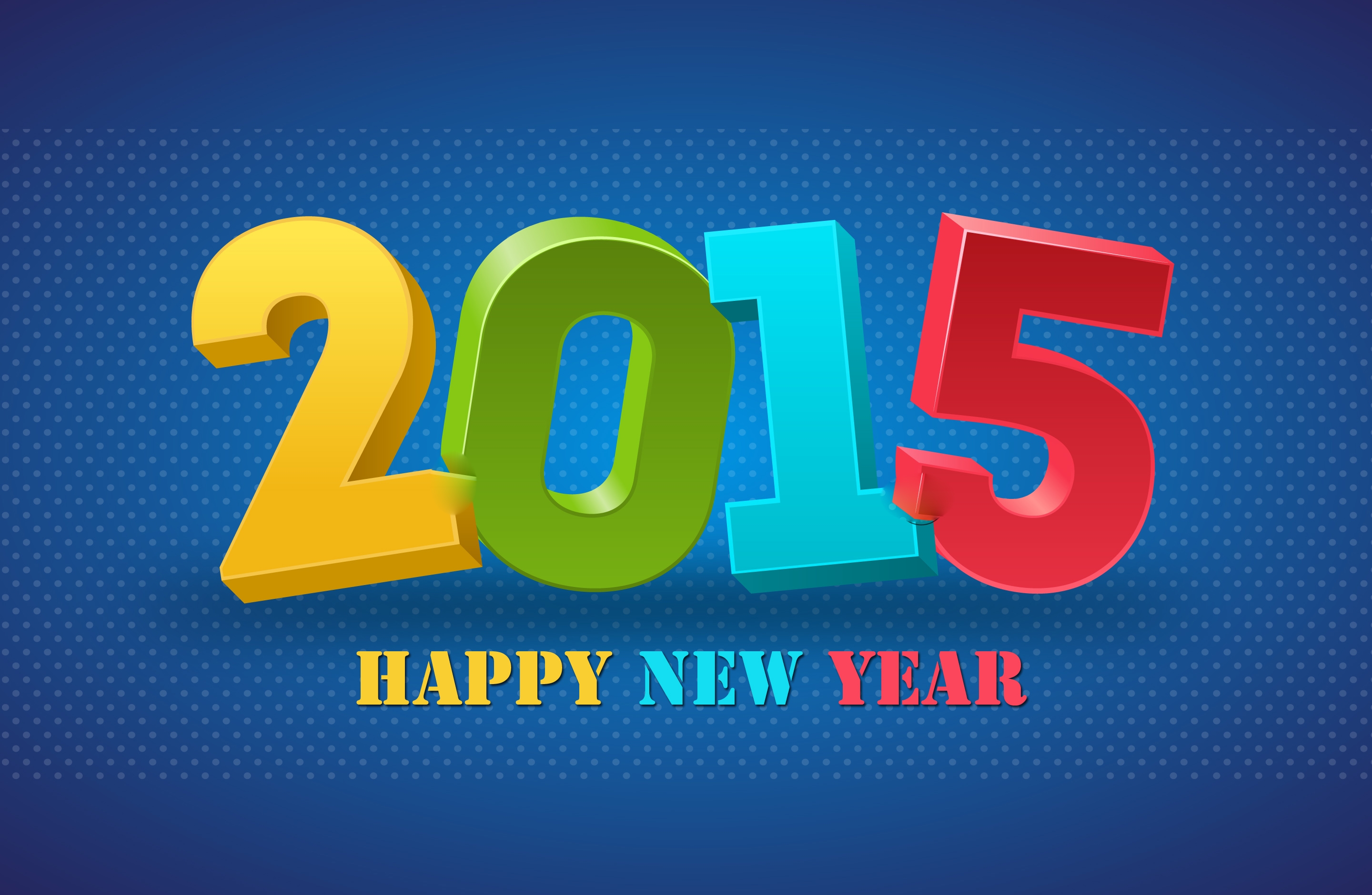 Holiday New Year 2015 HD Wallpaper
