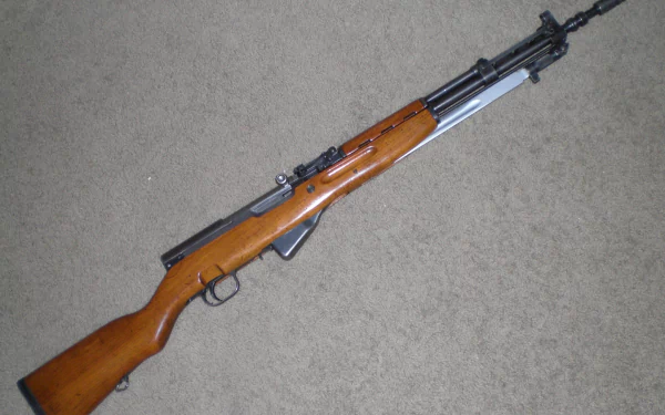 Download Man Made SKS Rifle HD Wallpaper