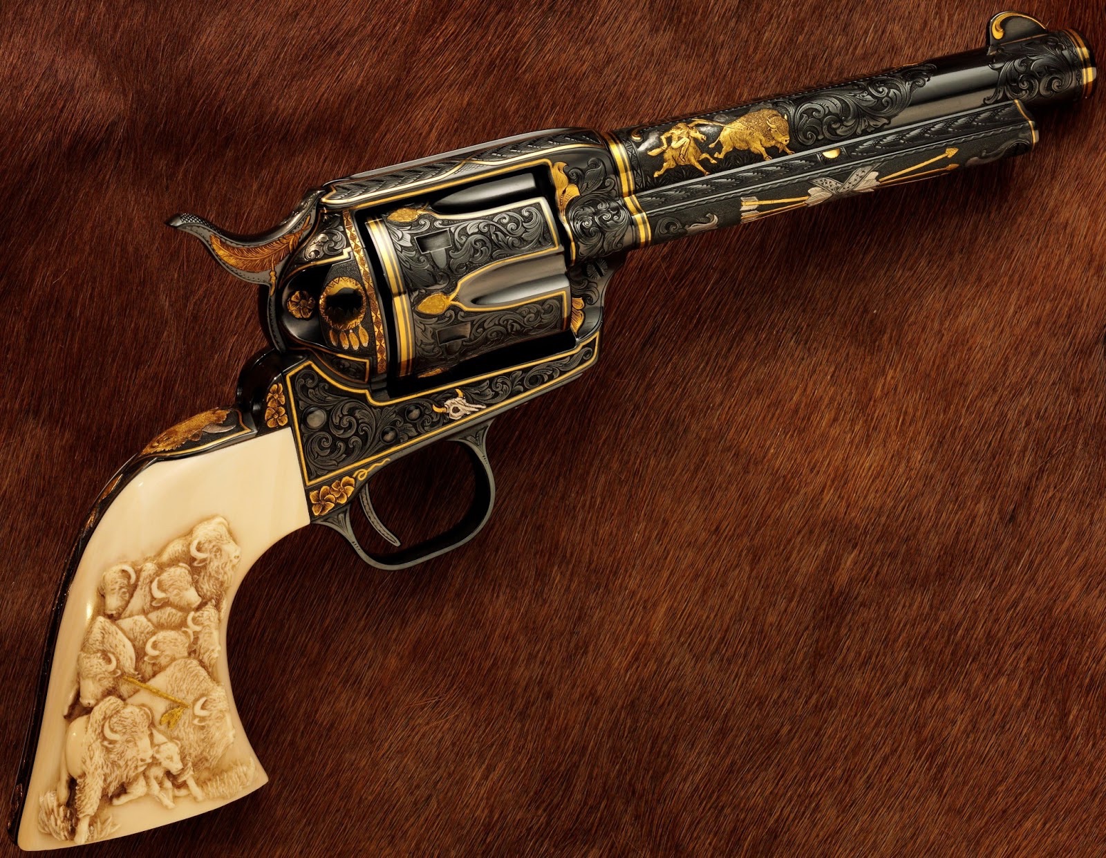 Colt Army revolver Wallpaper