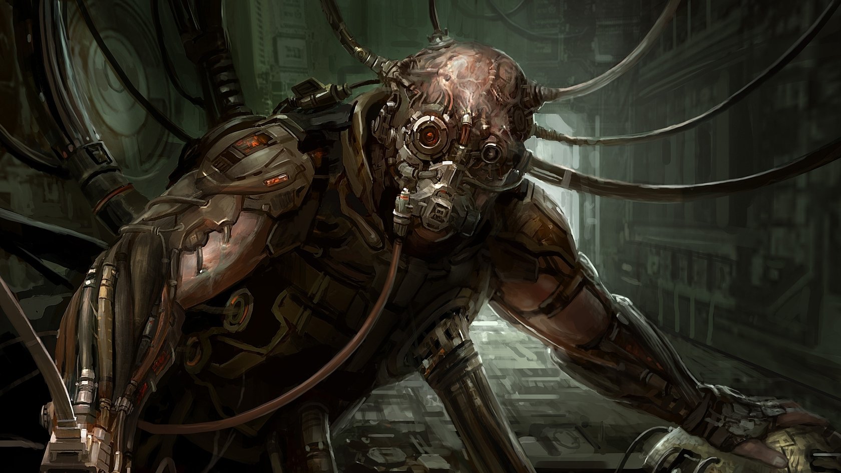 Download Sci Fi Cyborg Wallpaper