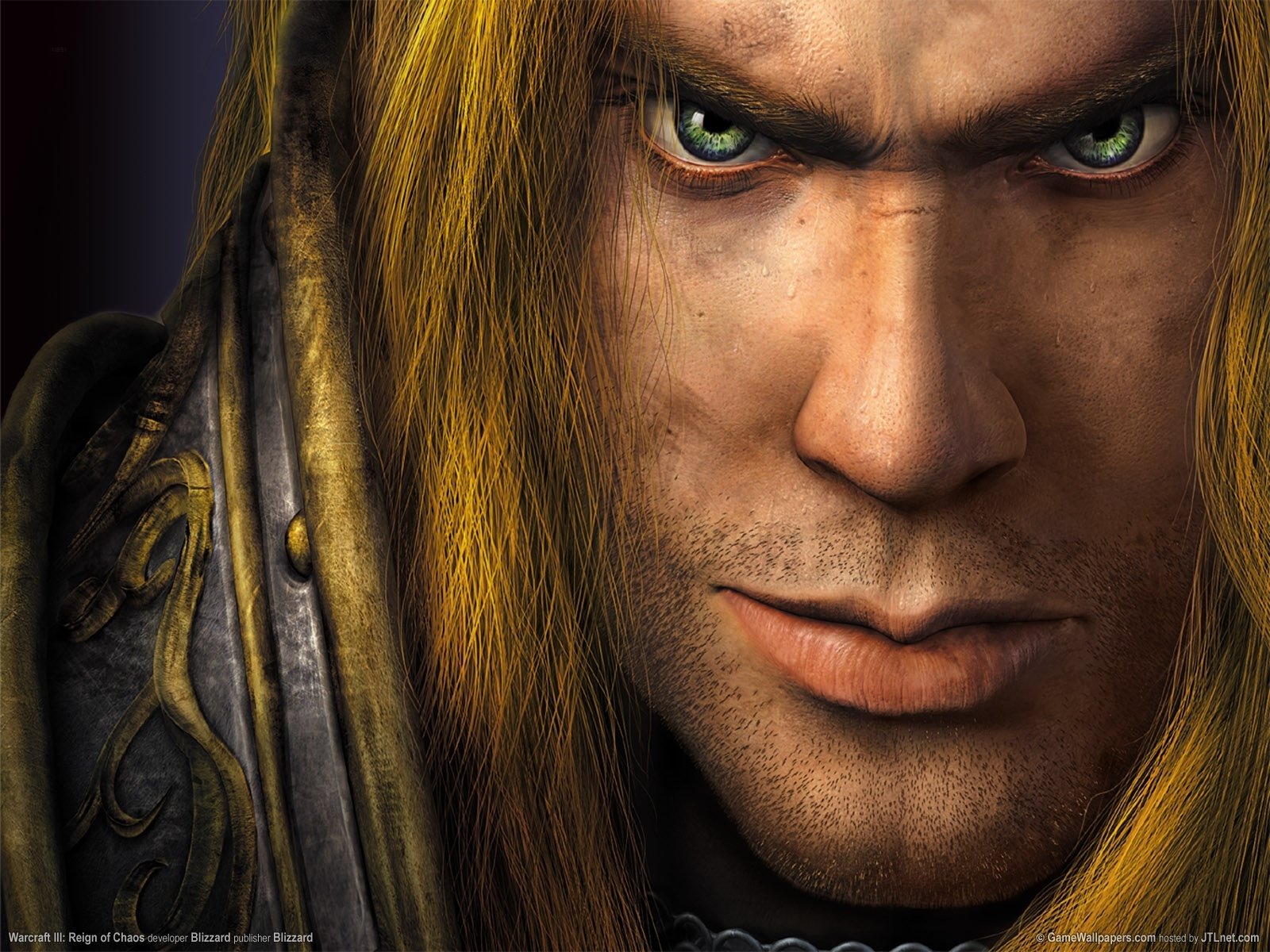 WoW HD Wallpaper: The King's Resolute Gaze