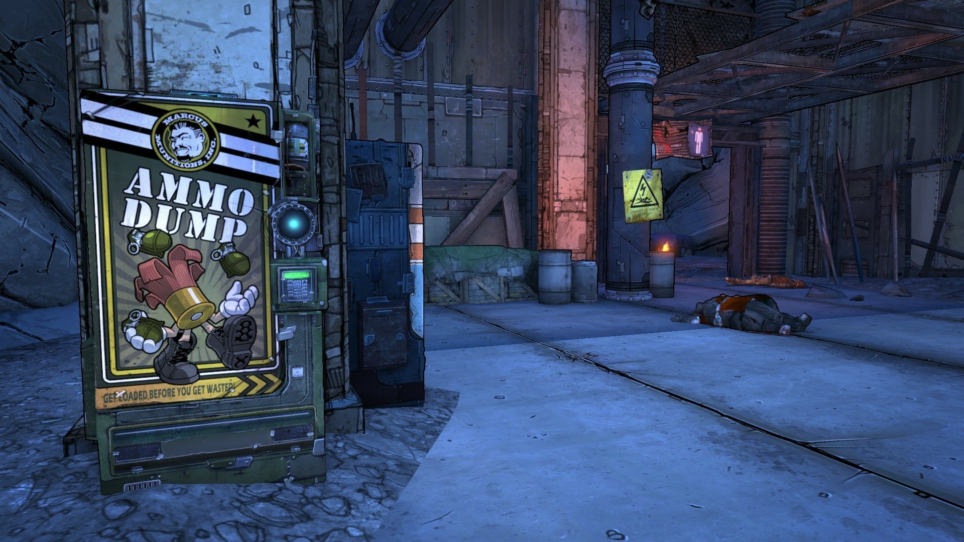 Borderlands 2 HD Wallpaper: Ammo Dump Zone Exploration