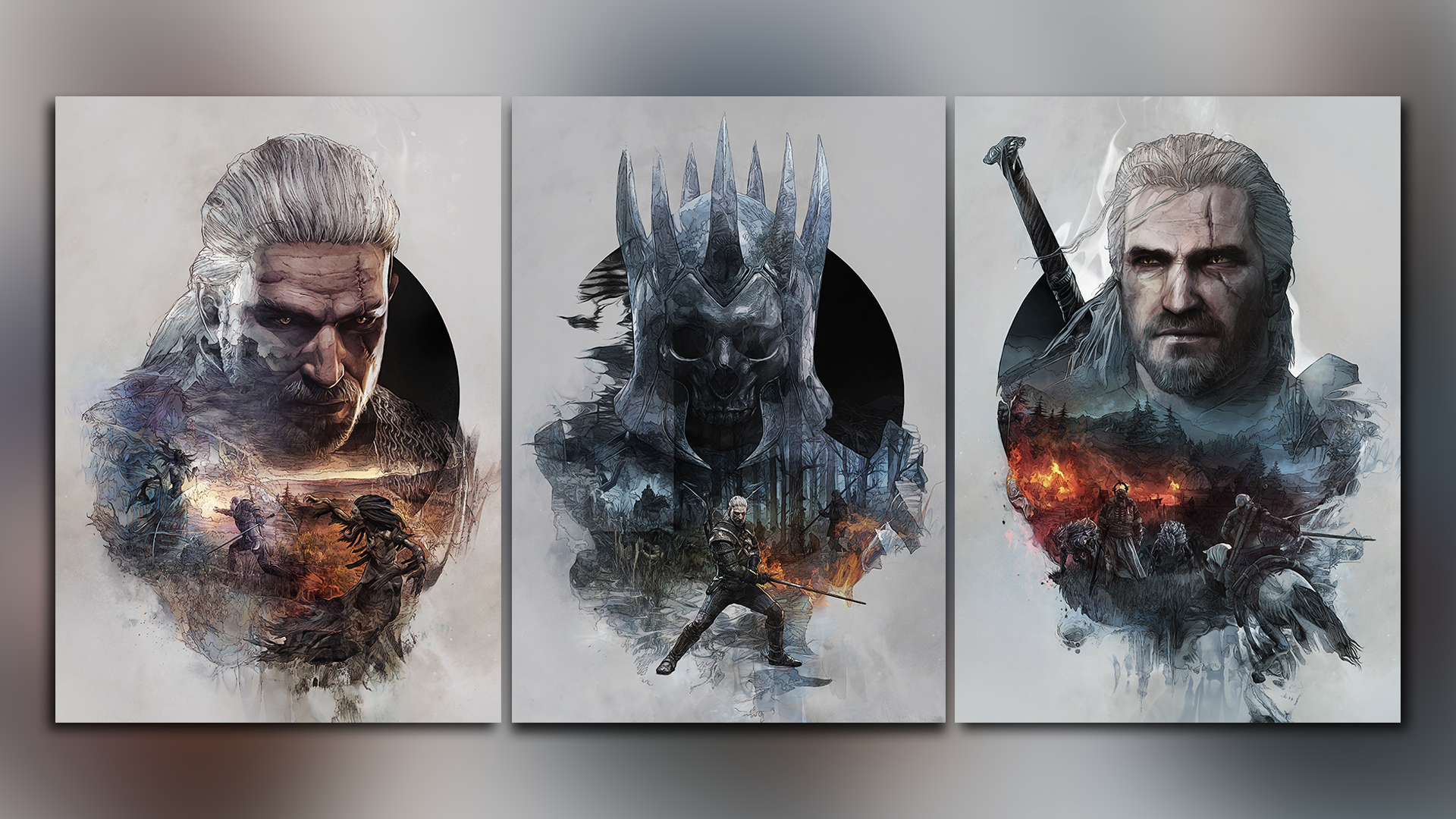 Geralt of Rivia HD Wallpaper | The Witcher 3: Wild Hunt Epic Art ...