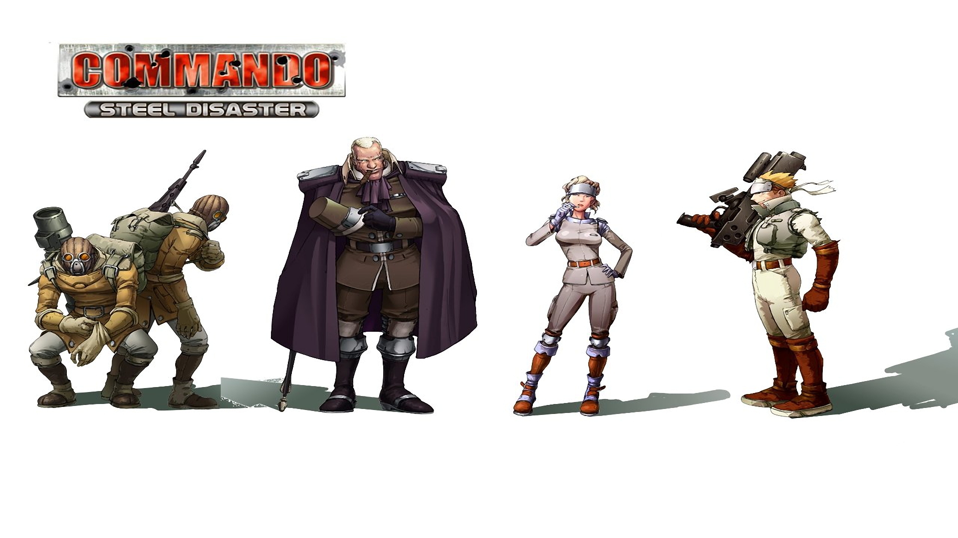 Video Game Commando: Steel Disaster HD Wallpaper