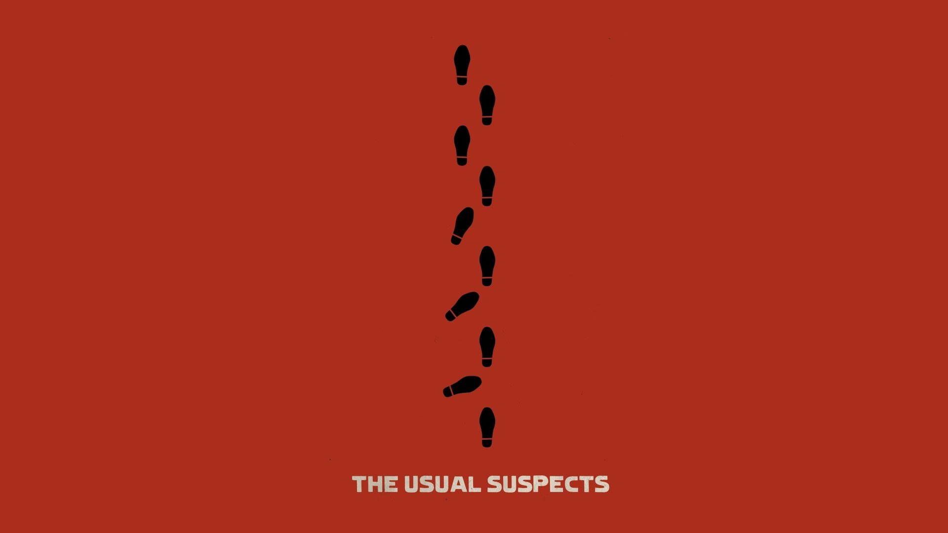The Usual Suspects 4K Ultra HD Movie Footprints Wallpaper