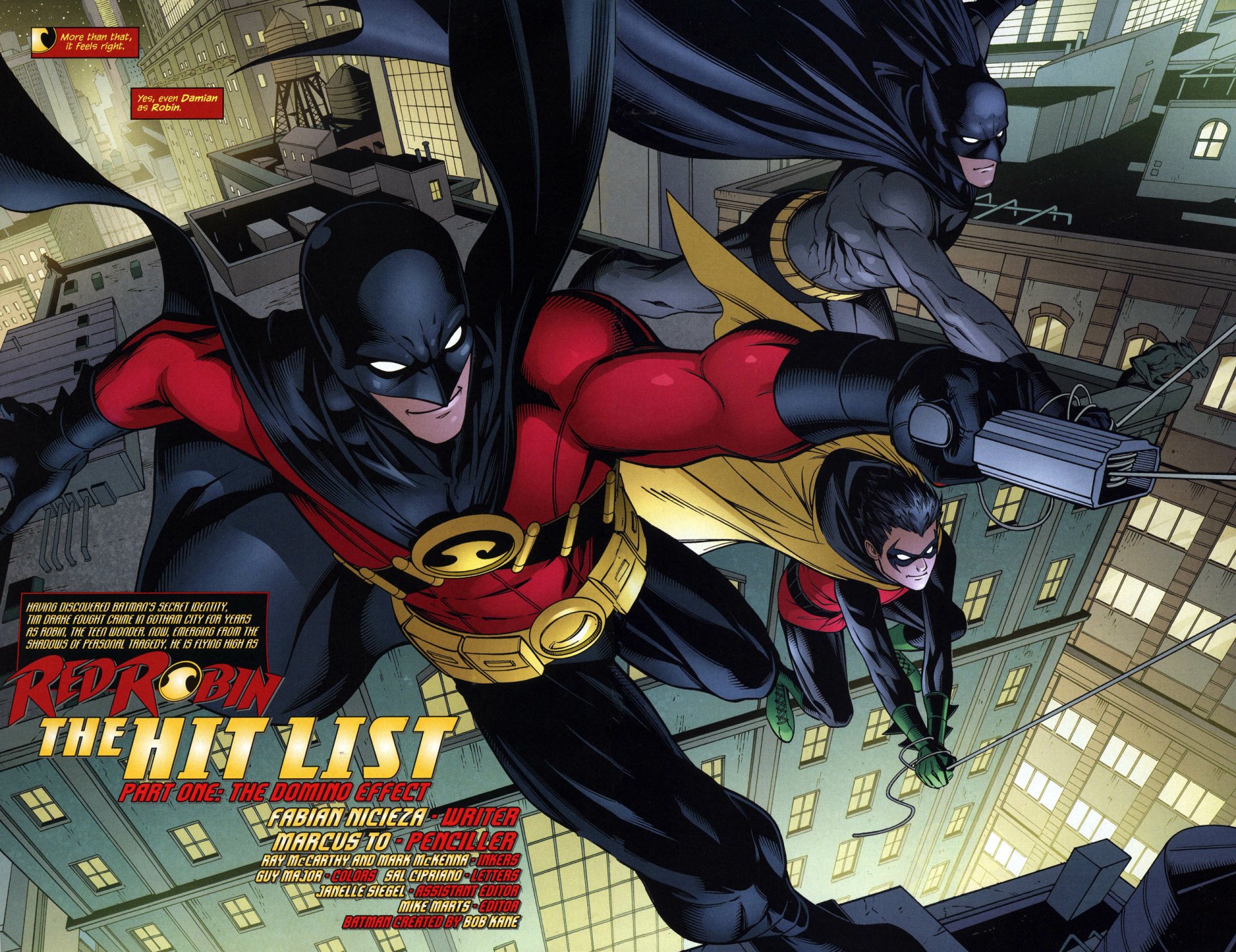 Download Comic Red Robin HD Wallpaper