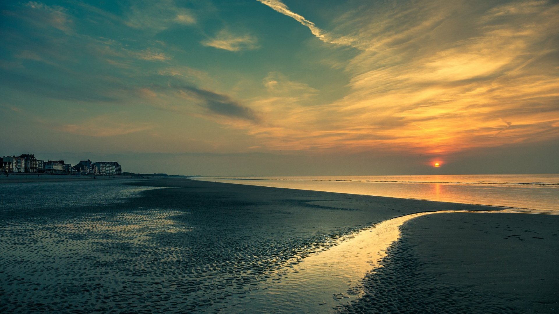 Strand Panorama Hintergrundbilder