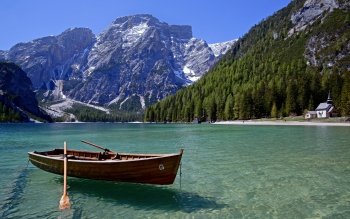 Download Mountain Boat Nature Photography Lake PFP