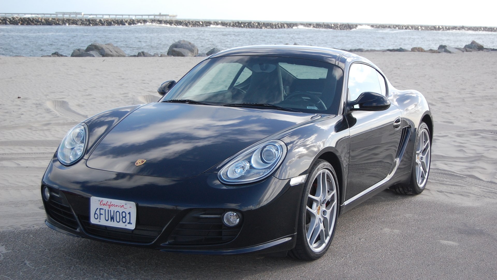 Download Black Car Car Porsche Porsche Cayman Vehicle Porsche Cayman S ...