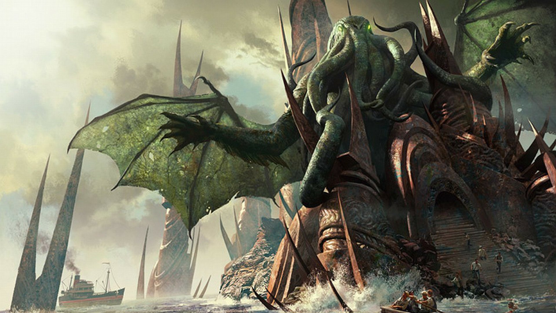 Download Fantasy Cthulhu HD Wallpaper