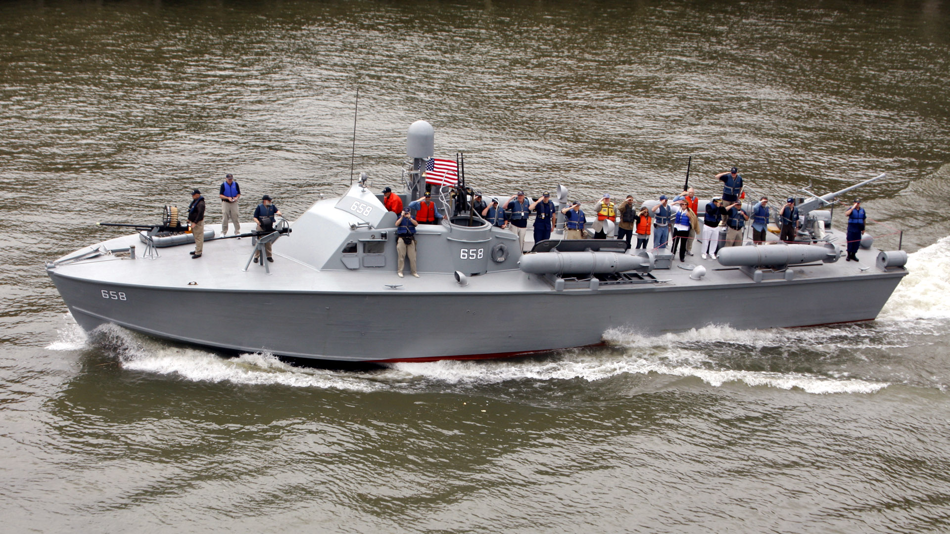 Military Boat HD Wallpaper