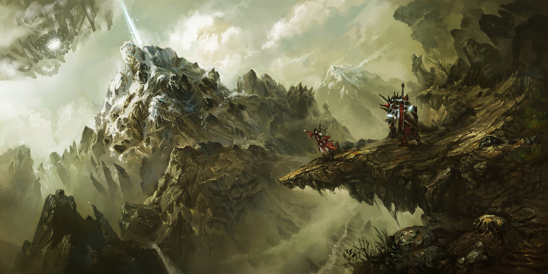 World of Legend: Warrior's Quest HD Wallpaper by MIAO ZHANG