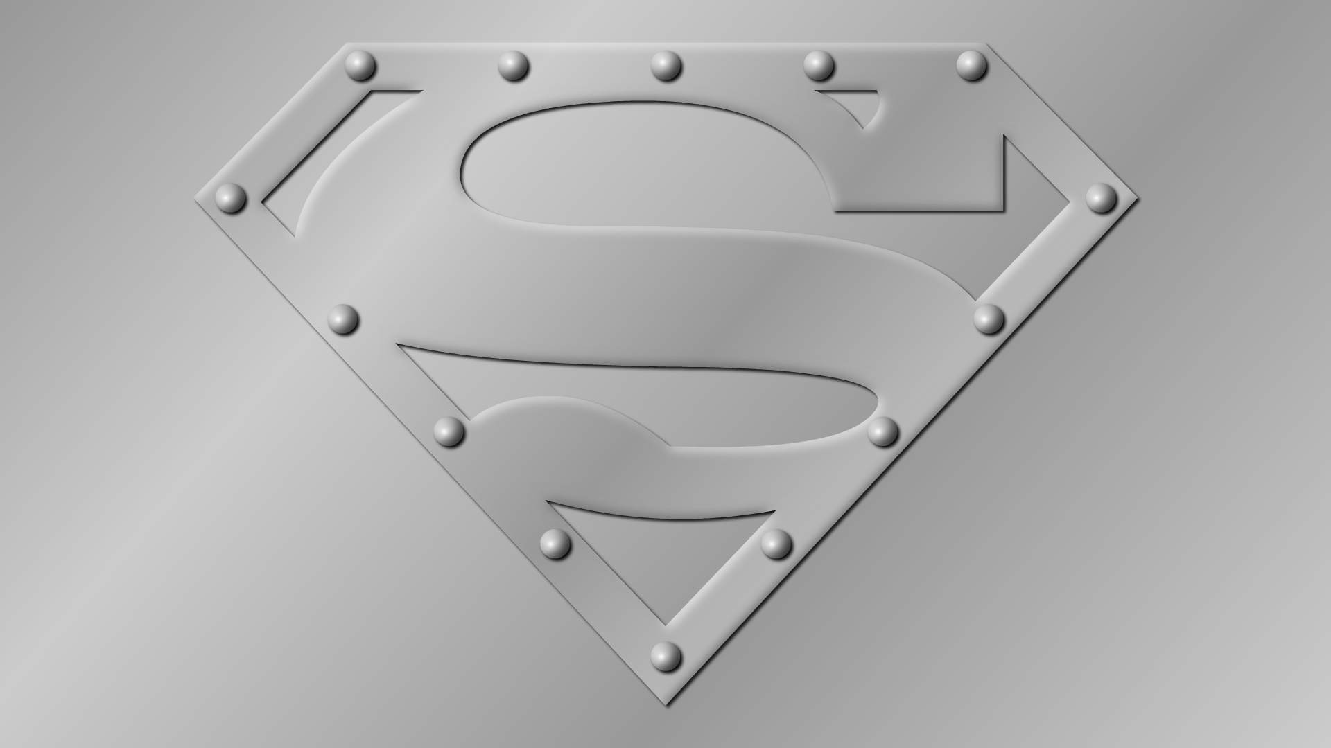 Superman Iconic Emblem HD Wallpaper – Timeless Comic Legend
