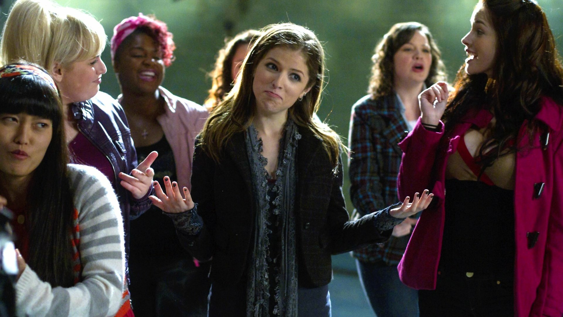 Download Anna Kendrick Movie Pitch Perfect HD Wallpaper 1920x1080