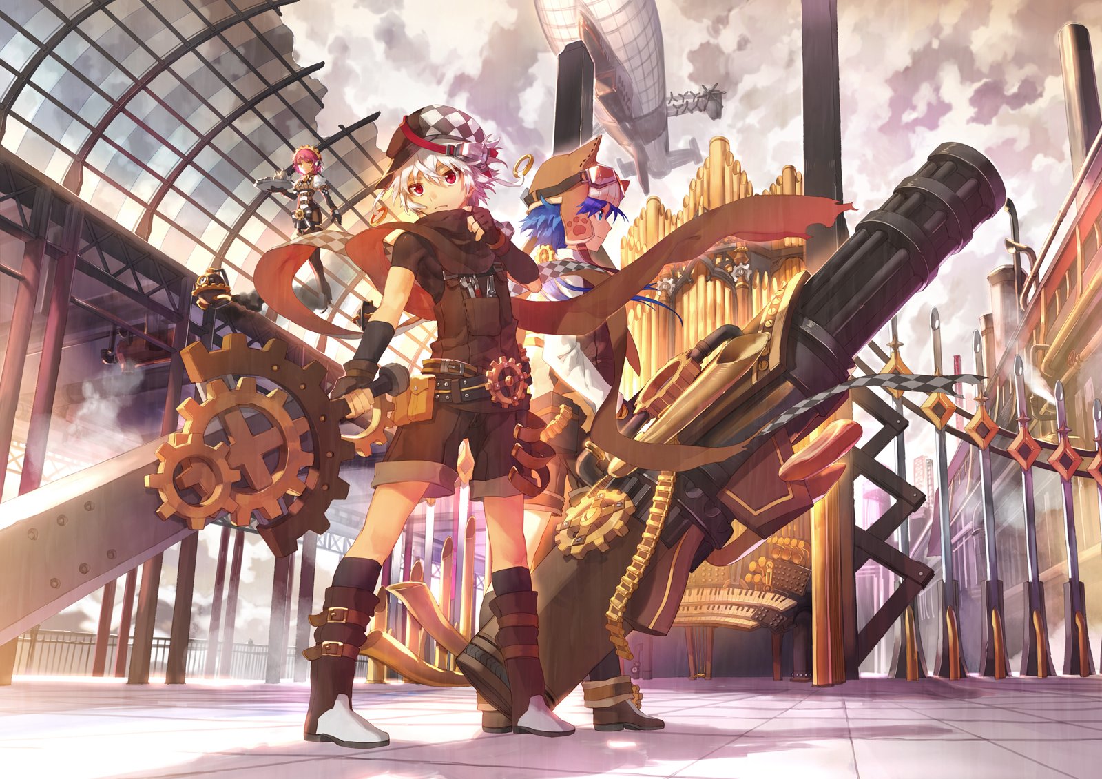 Download Mage Gun Fantasy Warrior Fantasy Warrior Wallpaper by ローちゃん ...