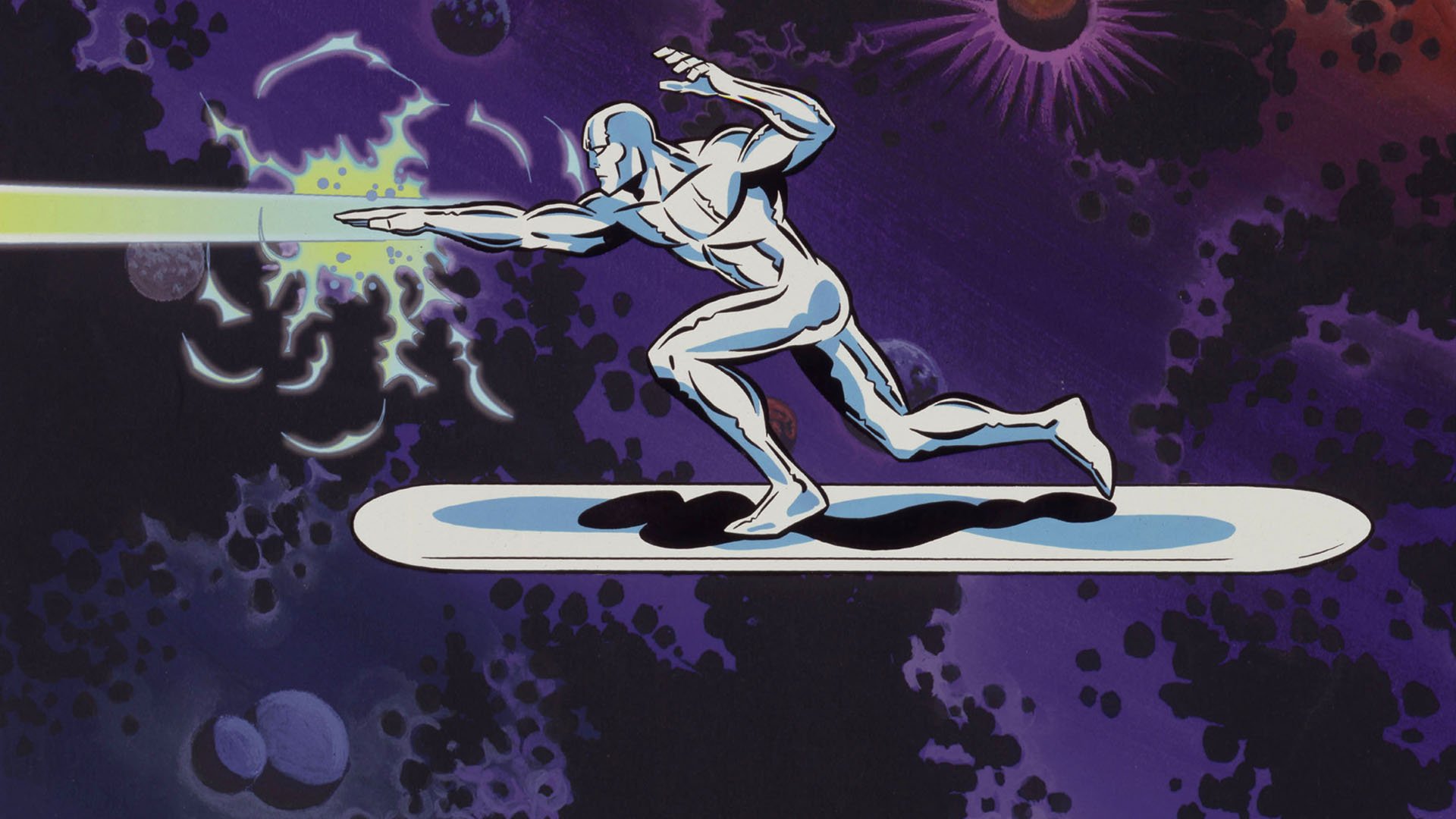 Download Comic Silver Surfer HD Wallpaper