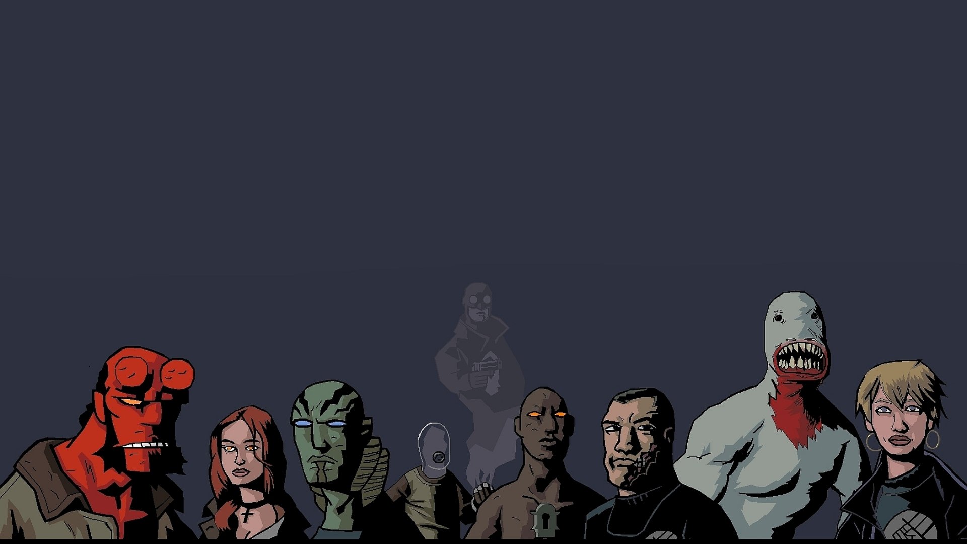 Download Abe Sapien Hellboy Comic B.P.R.D. HD Wallpaper
