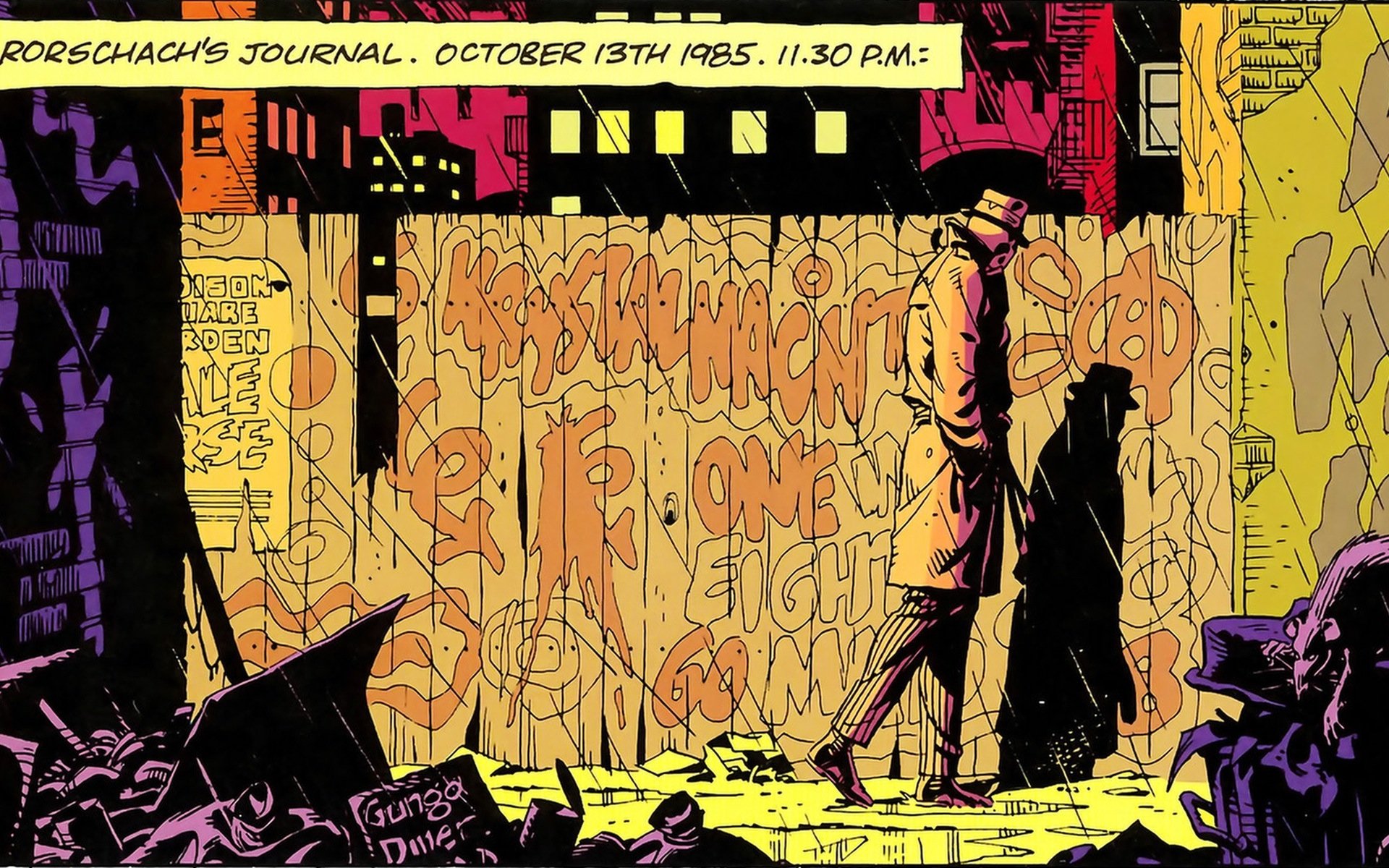 Download Comic Watchmen HD Wallpaper