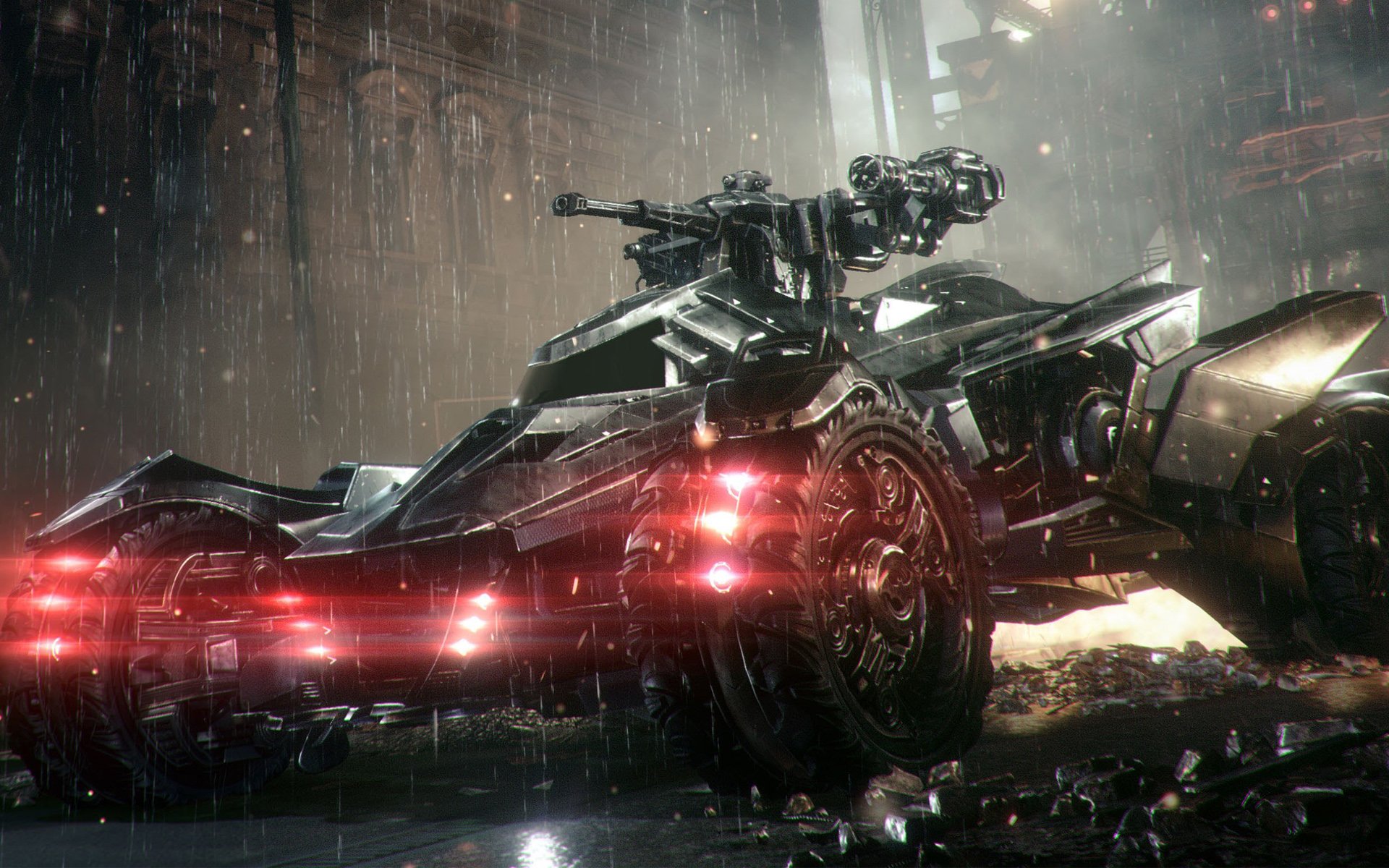 Batmobile Fury: Batman Arkham Knight HD Wallpaper Showcase