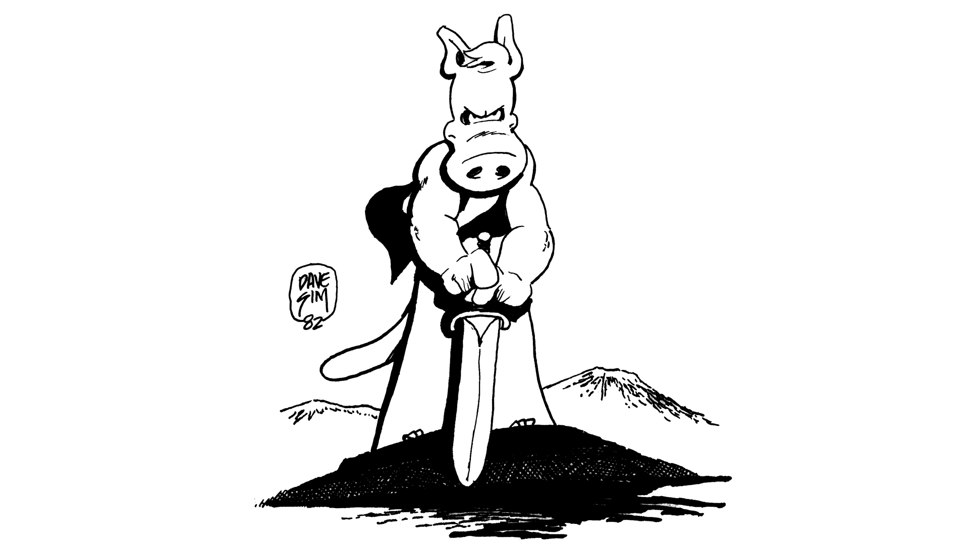Download Cerebus (Comics) Comic Cerebus HD Wallpaper