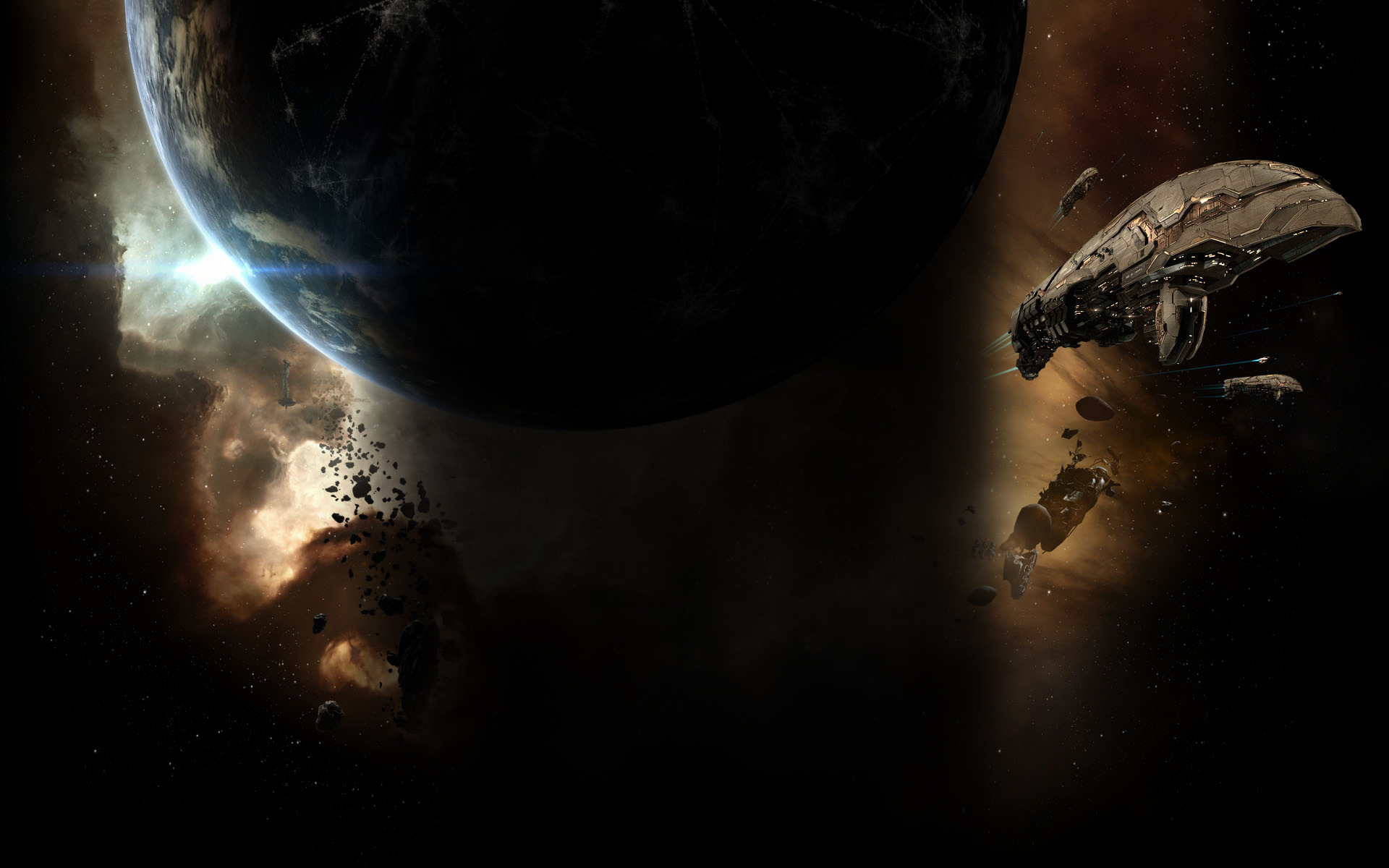 Download Video Game EVE Online HD Wallpaper