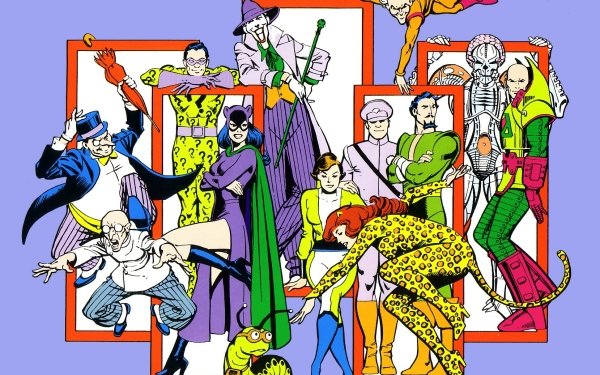 DC Comics Super Villains HD Wallpaper | Background Image | 1920x1080