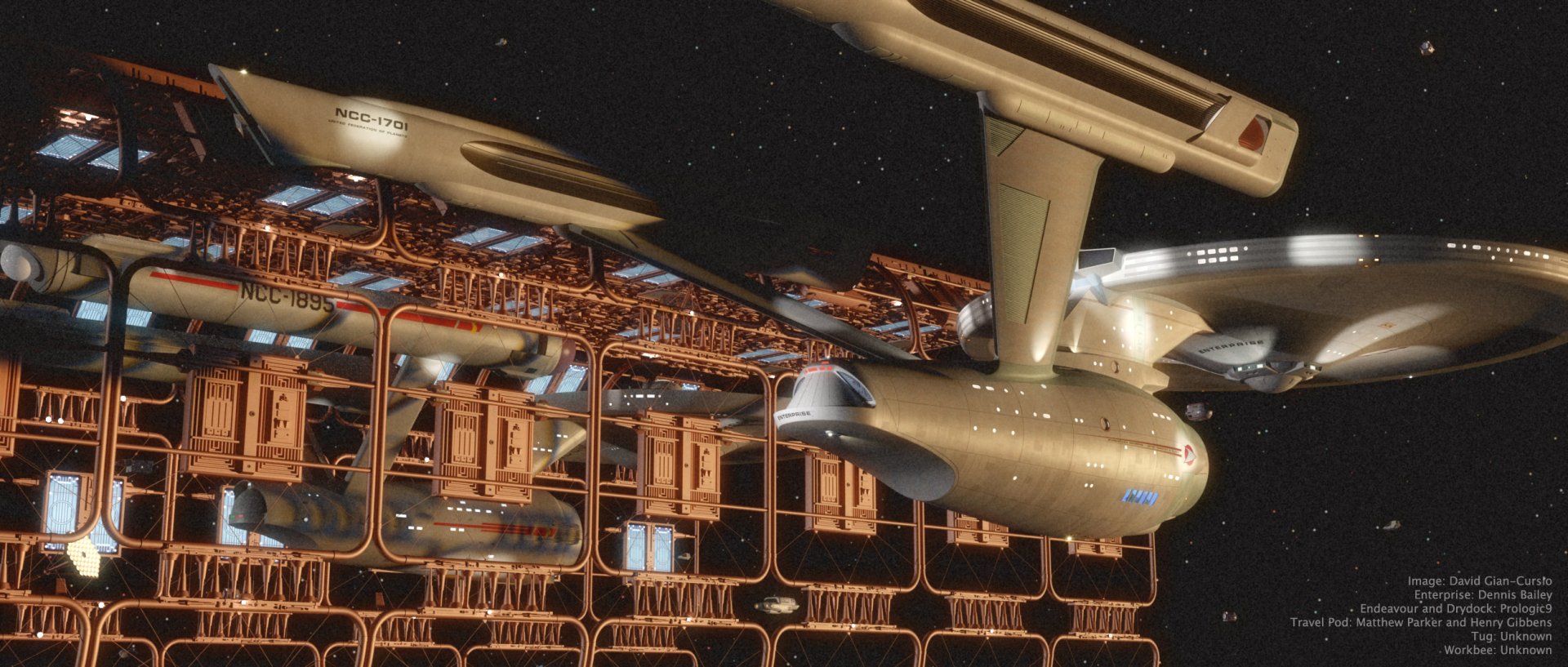 Wallpaper Trek Star Class