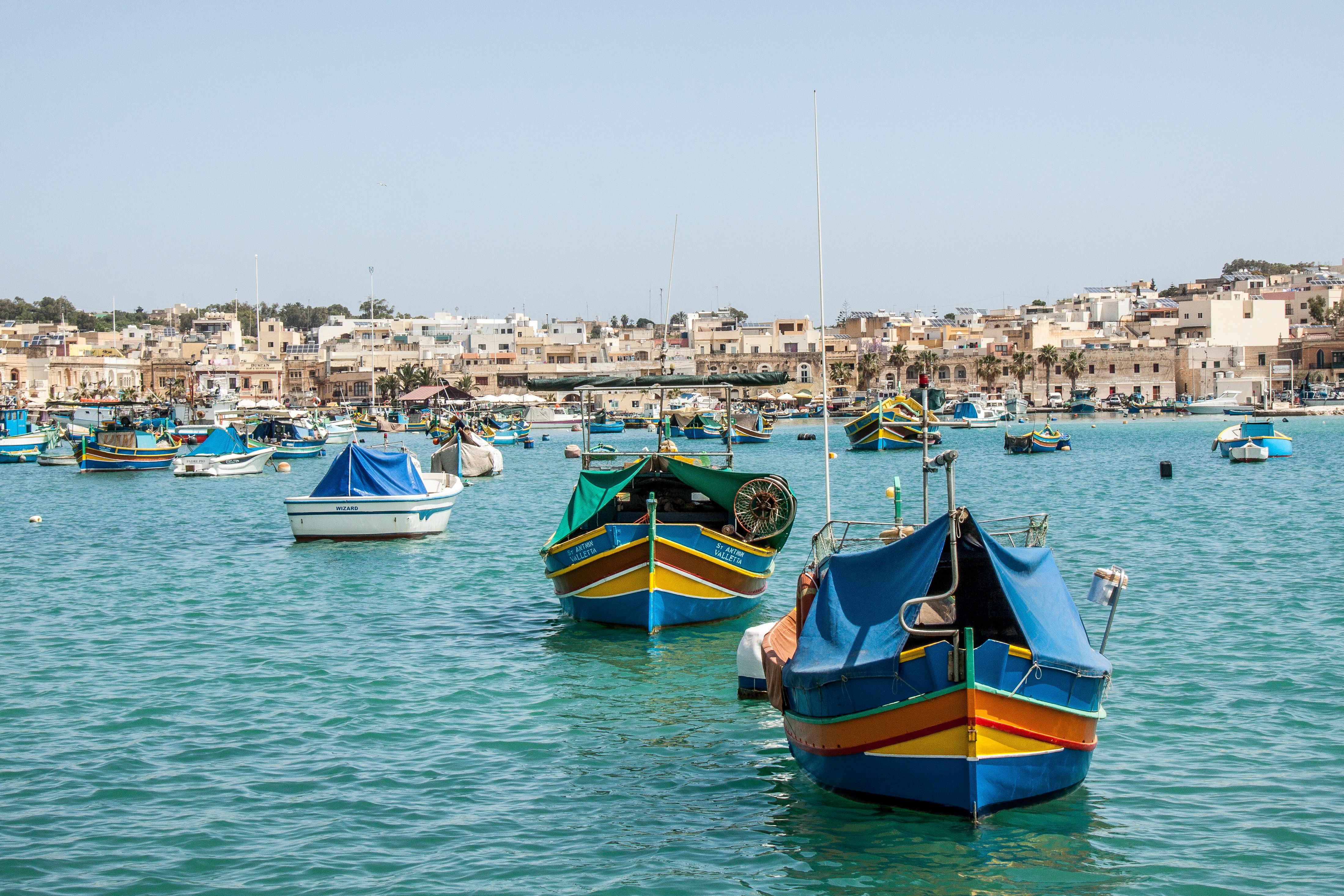 Download Man Made Marsaxlokk 4k Ultra HD Wallpaper