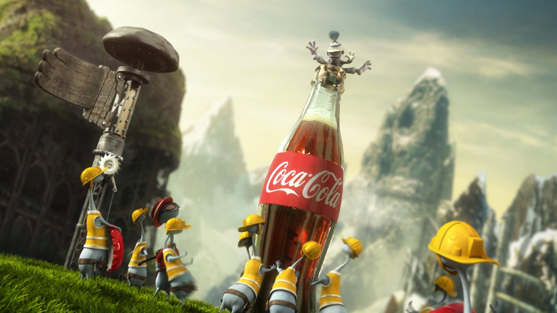 Download Man Made Coca Cola HD Wallpaper