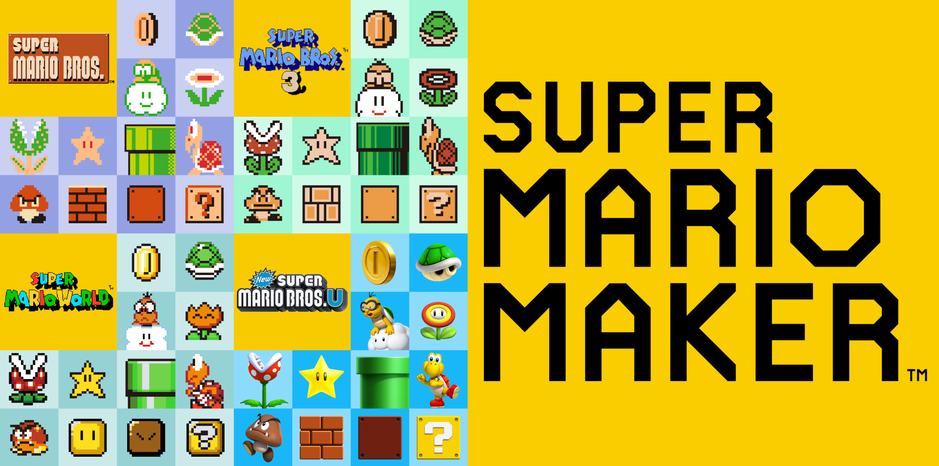 Super Mario Maker HD Wallpaper