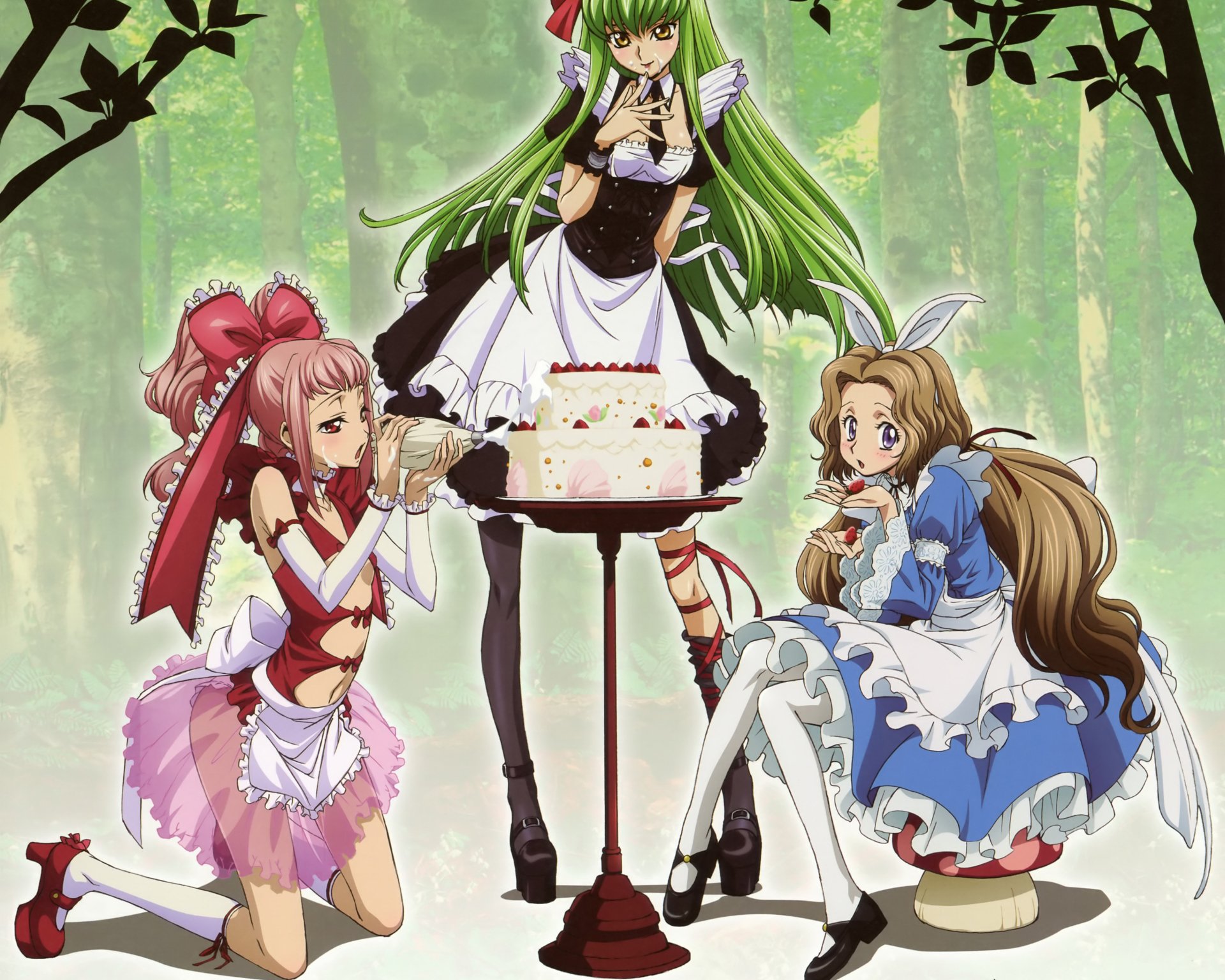 Download Nunnally Lamperouge Anya Alstreim C.C. (Code Geass) Anime Code ...