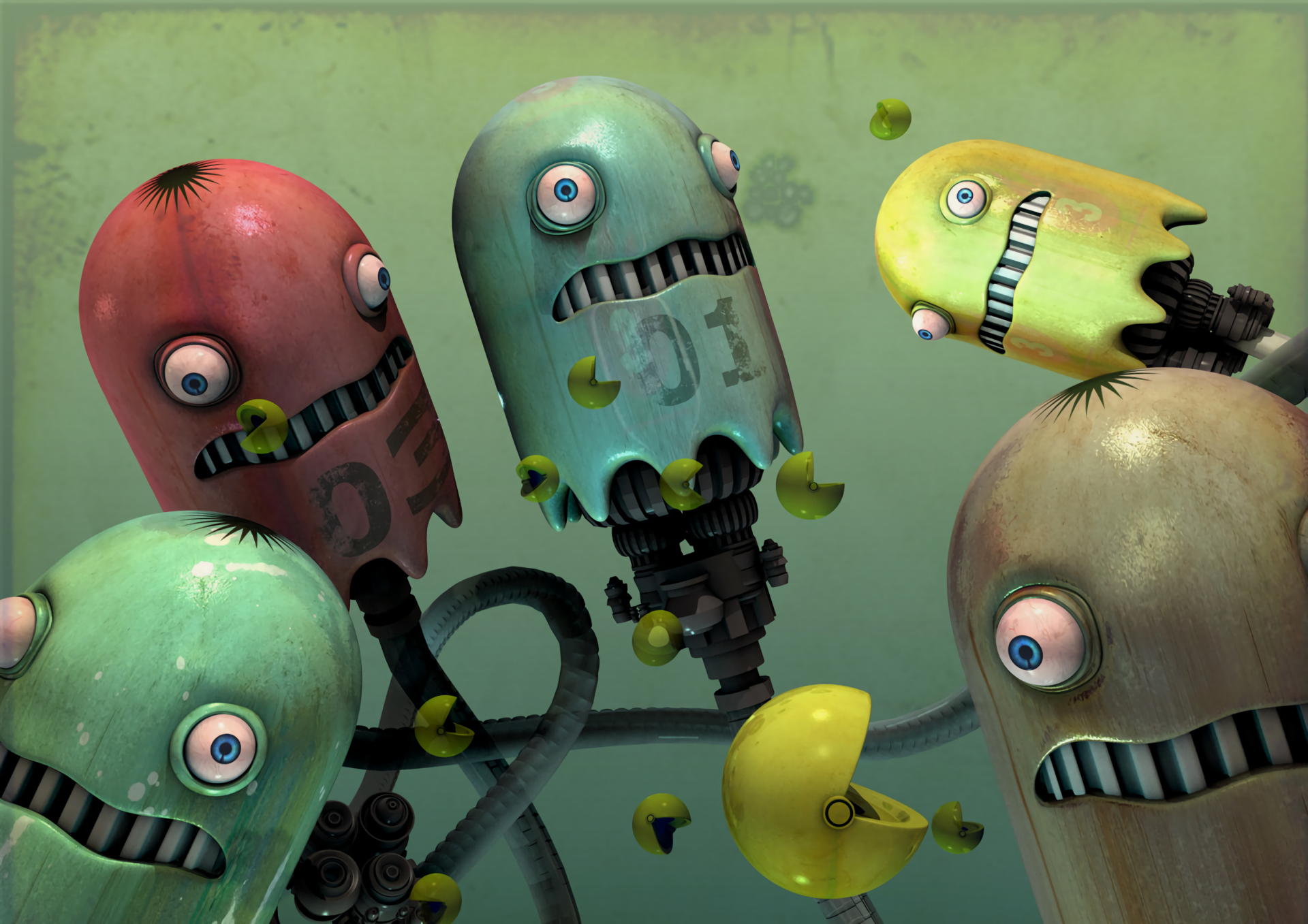 Pac-Man HD Wallpaper: A Dynamic Gaming Adventure