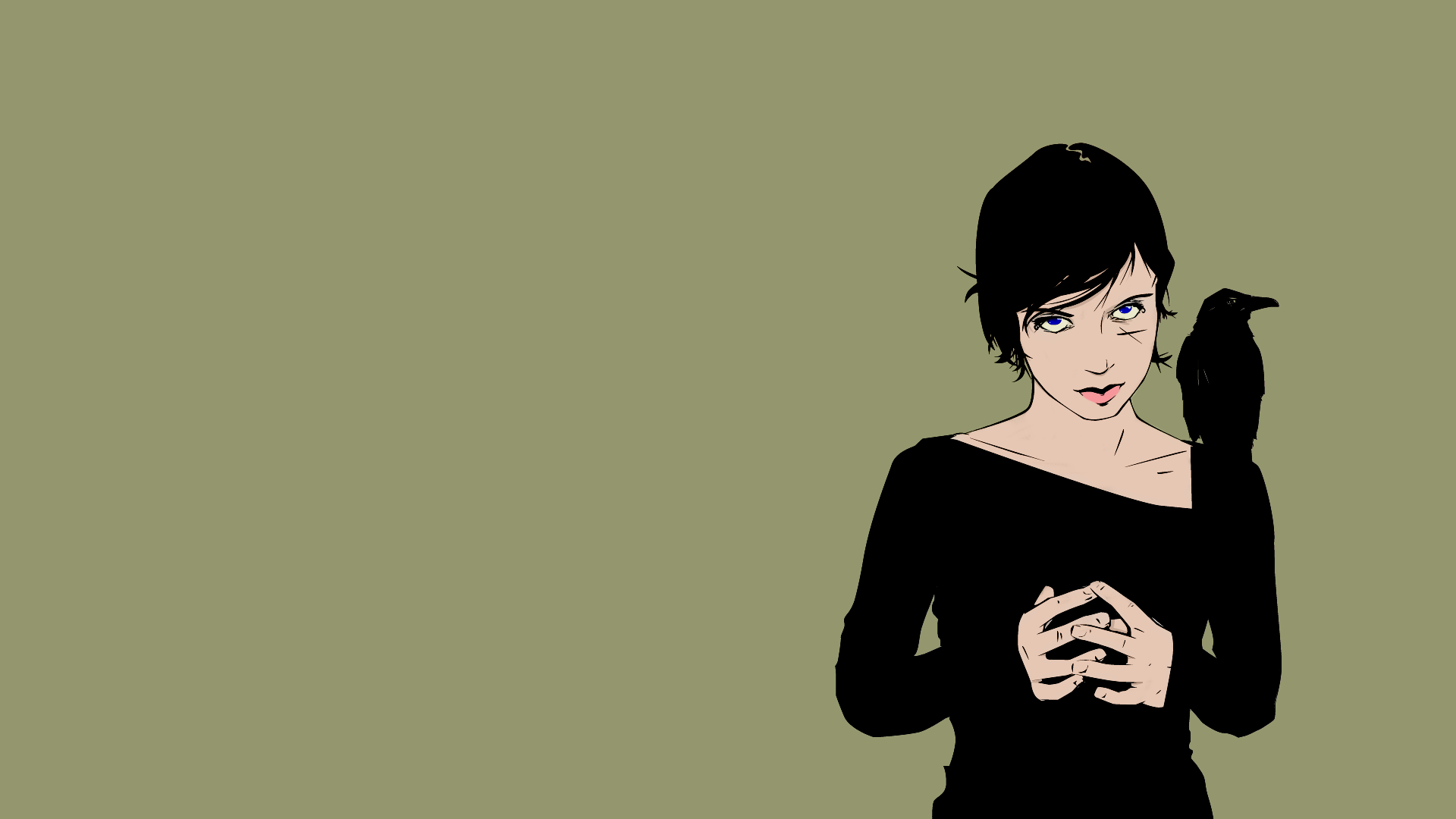 HD Raven Wallpaper – Dark Magic from DC Comics | 1920x1080 | Wallpaper ...