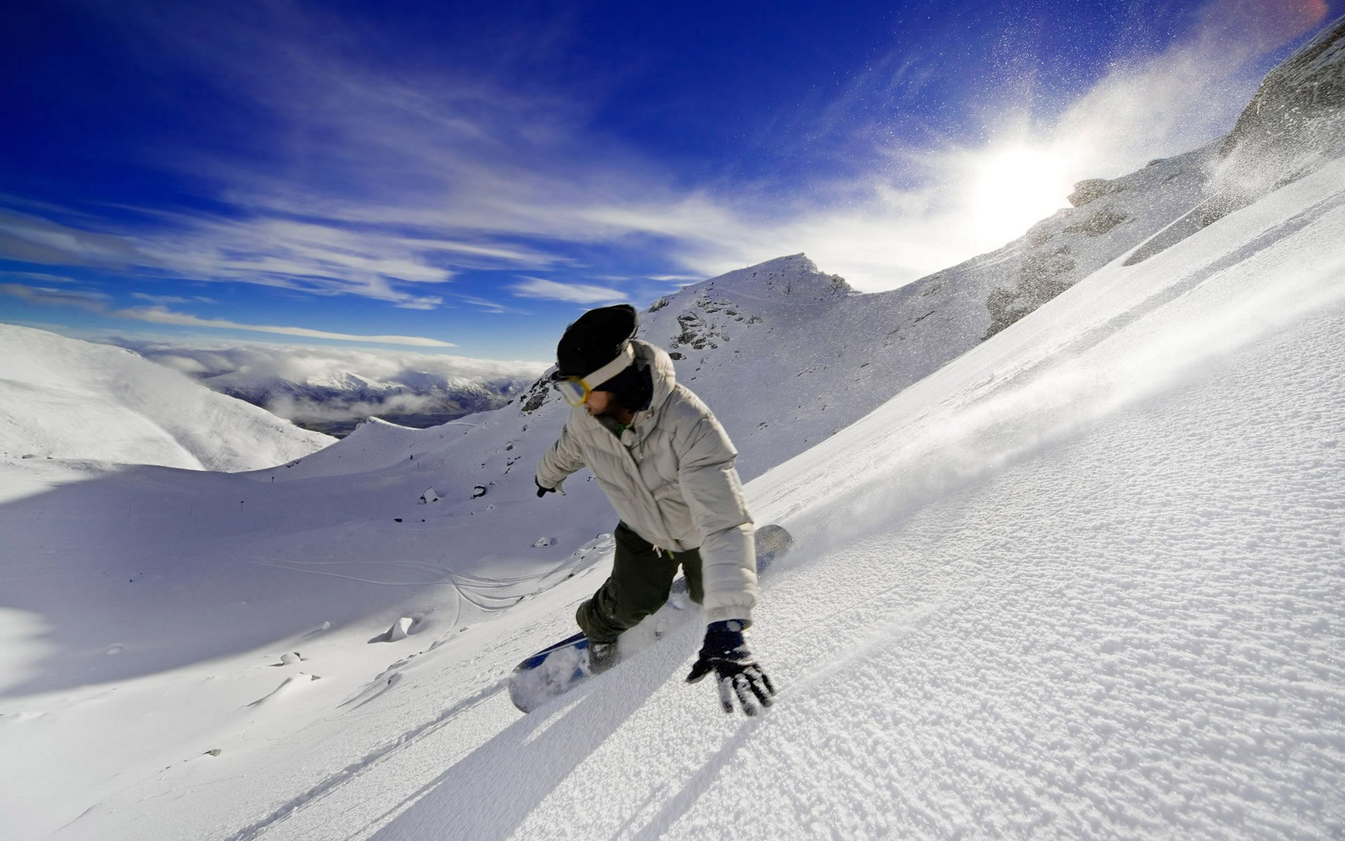 Download Snowboarding Sports HD Wallpaper