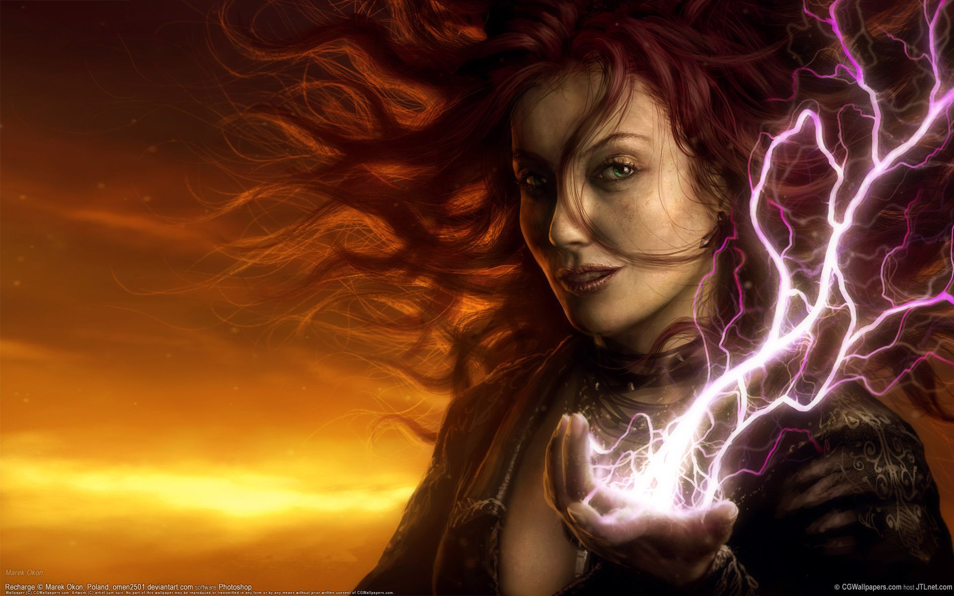 Fantasy Magic HD Wallpaper by Marek Okon