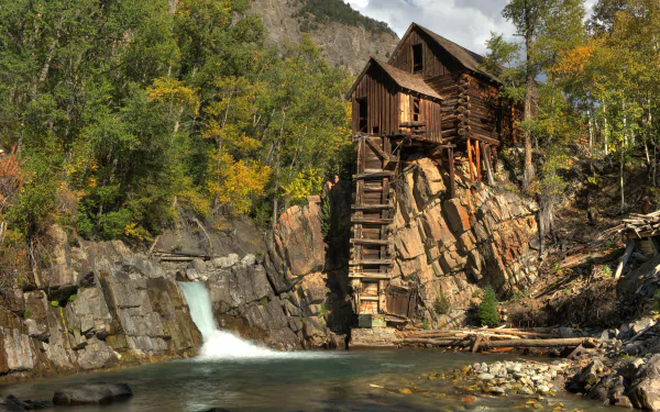 Crystal Mill Wallpapers