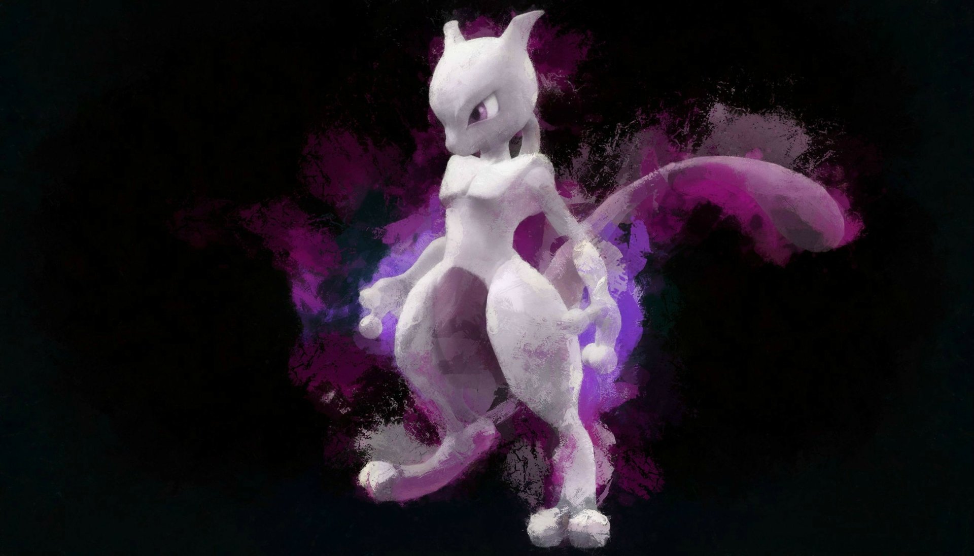 Mewtwo HD Wallpaper from Super Smash Bros. for Nintendo 3DS & Wii U