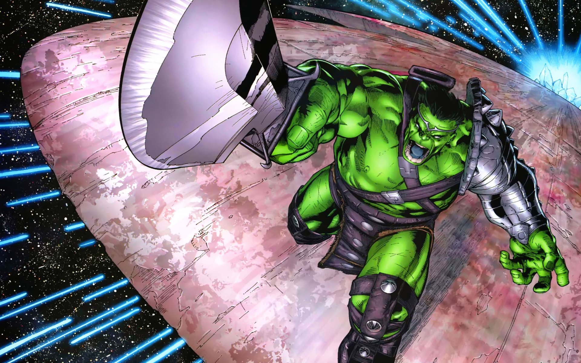 Epic Hulk Comic HD Wallpaper